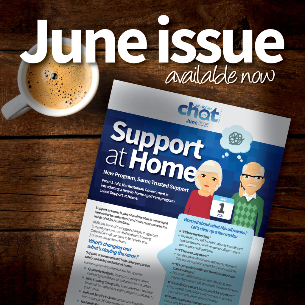August Issue of Chat Monthly - Download Now - CatholicCare Central ...